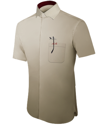 Shirt Hidden Buttons