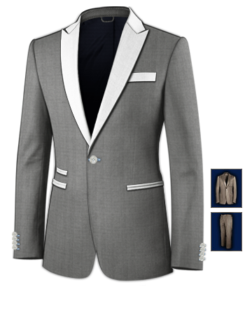Collarless Suits For Men
